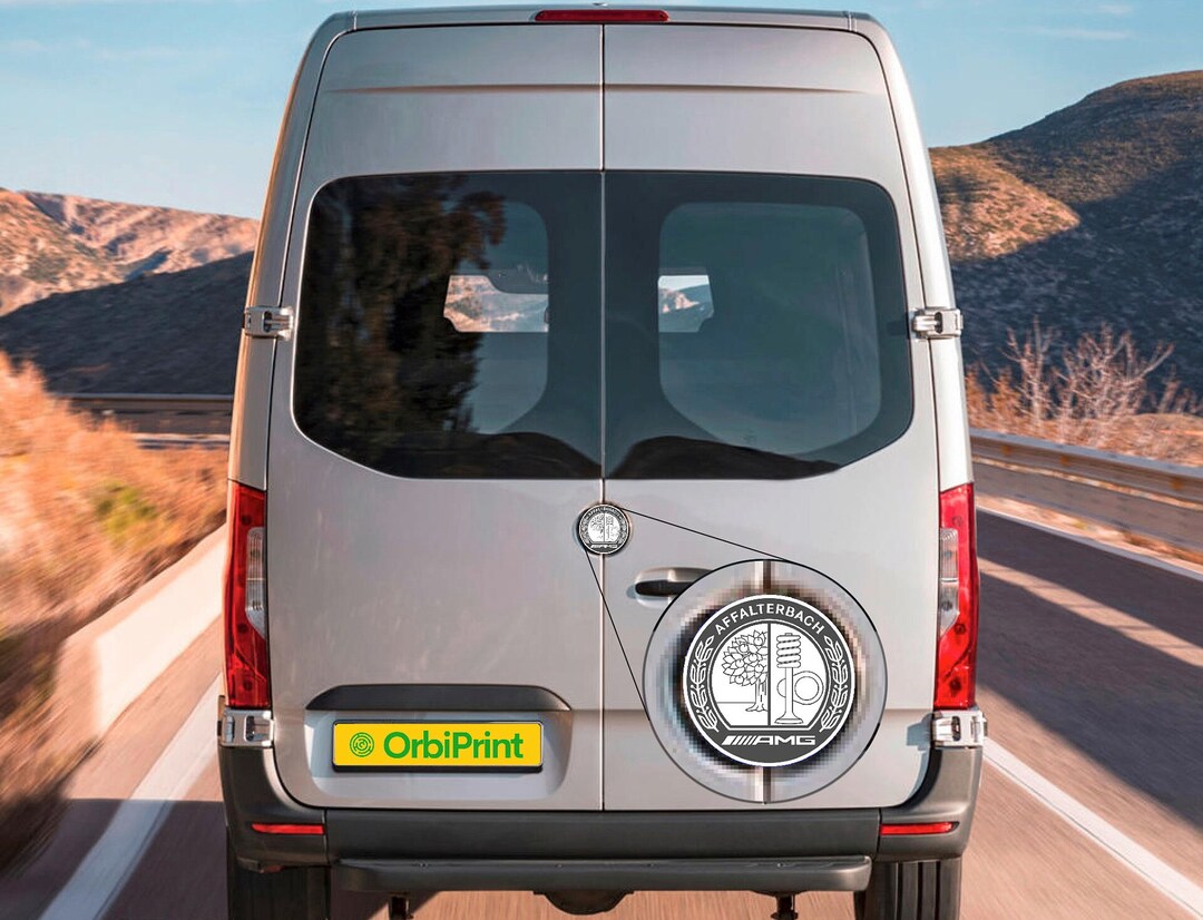 AMG Crest Sprinter 06-24 3D Printed Mercedes Benz, Emblem, Camper ...
