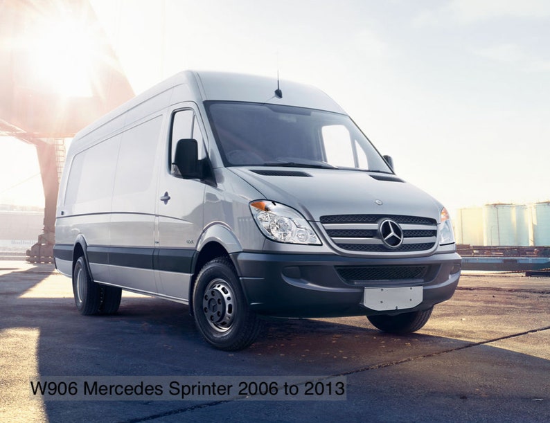 Mercedes Badge Sprinter 06-24 3D Printed Benz, Emblem, Camper ...