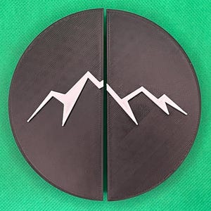 Mountain Rear Door Split Emblem for Mercedes Sprinter & VW Crafter Vans ...