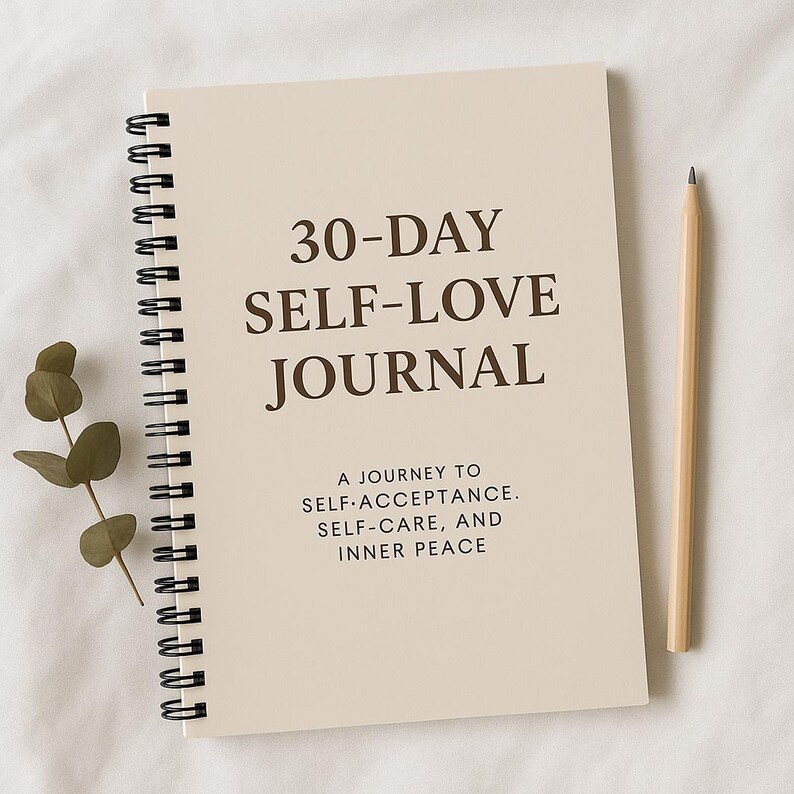 30 Day Self Love Journal - Etsy