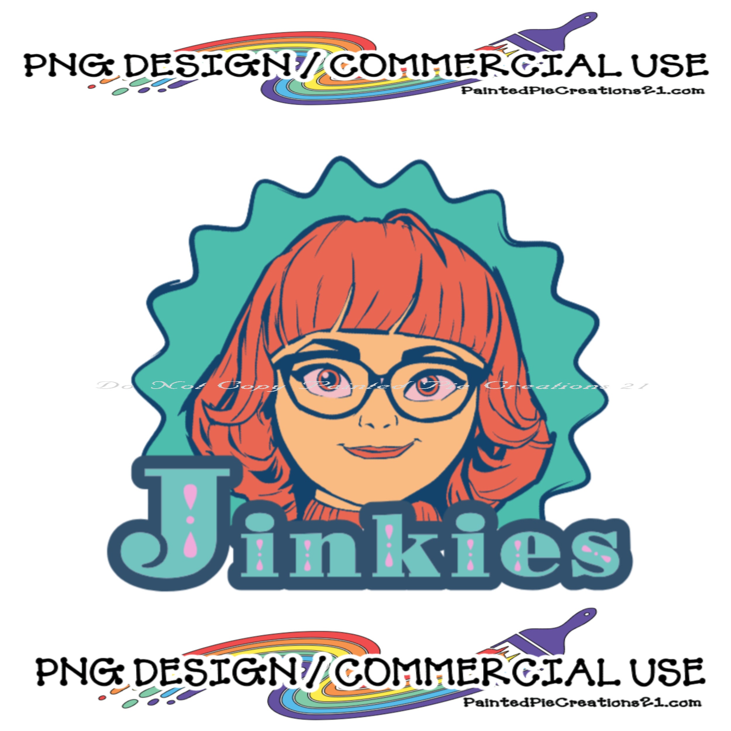 Jinkies Sublimation PNG Template/instant Digital - Etsy