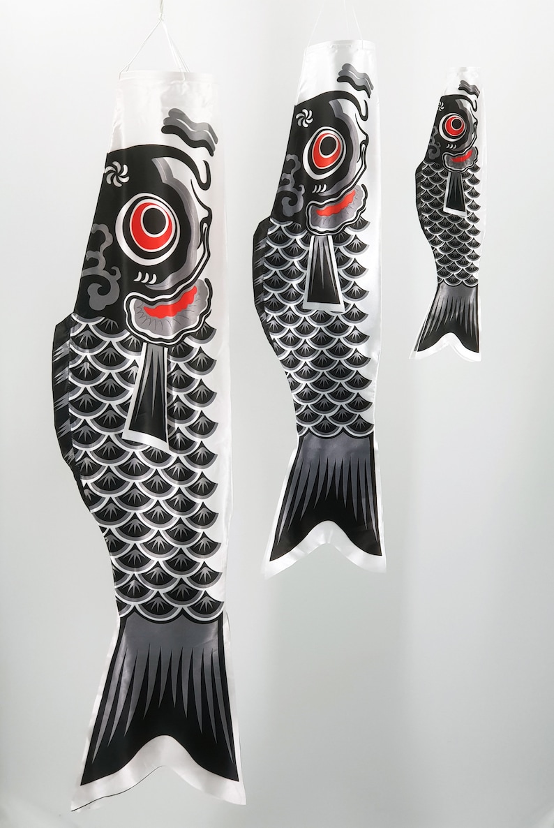 Koi Nobori Windsock Japanese Fish Decoration, Children's Day Souvenir ...