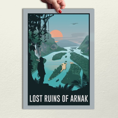Lost Ruins of Arnak Board Game Poster Print Minimalist Wall - Etsy