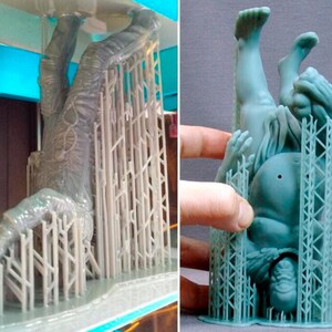 Custom 4K • 8K • 12K • 14K 3D Resin Printing Service – High-detail ...