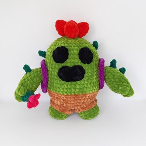 Crochet Spike Plushie: Brawl Stars Inspired Cactus Toy - Etsy