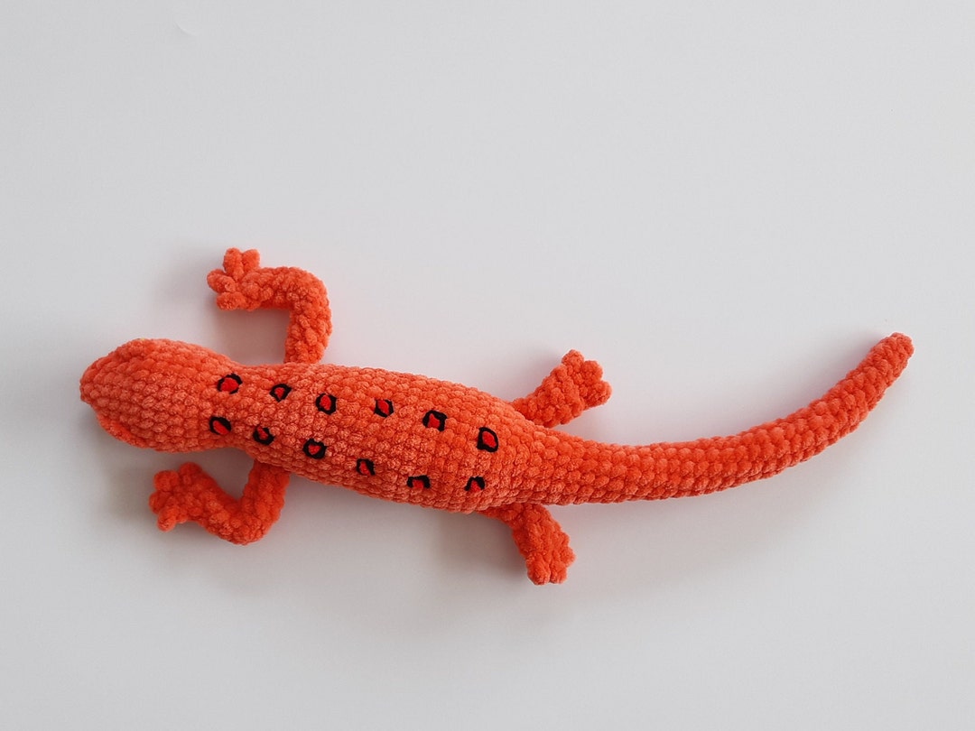 Red Spotted Newt 17 Newt Stuffed Animal Red - Etsy