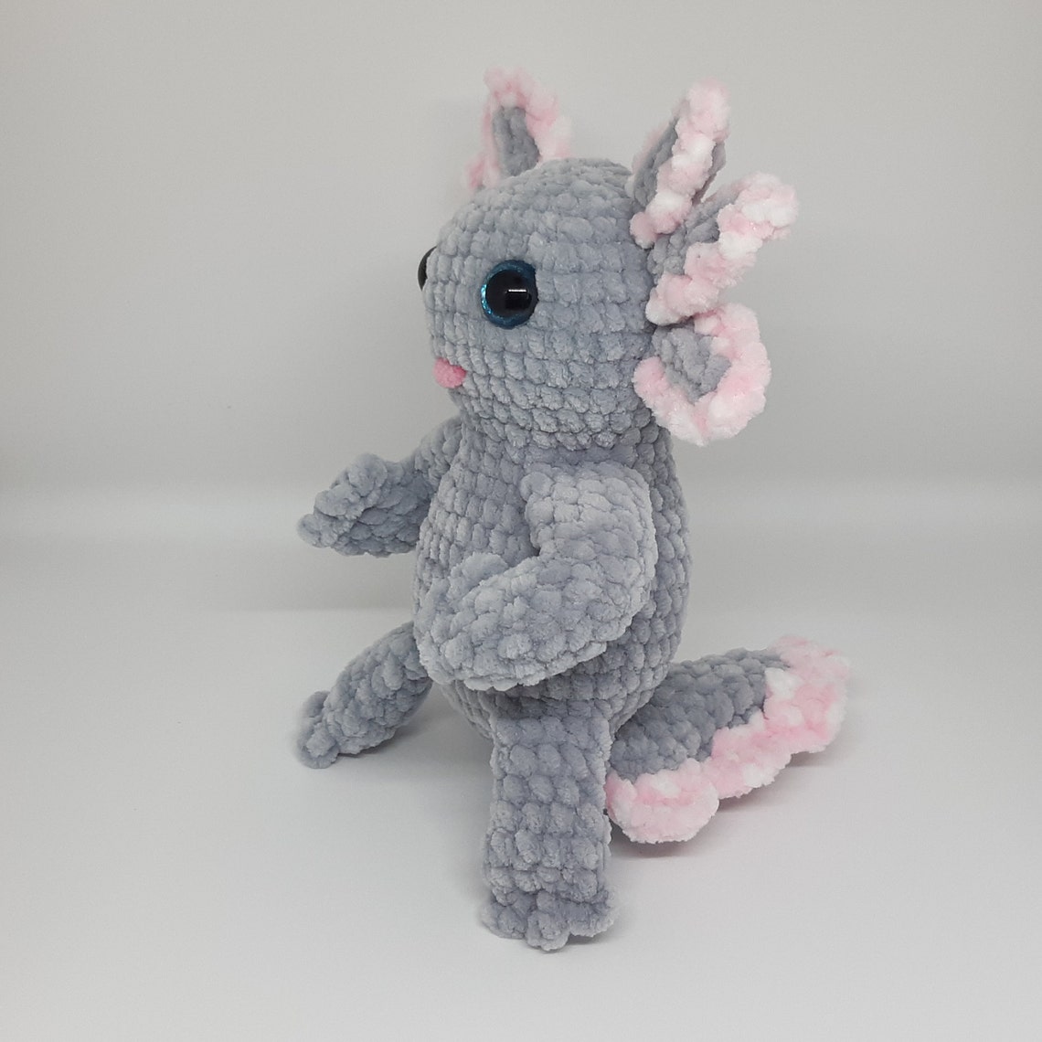 Plush Axolotl PATTERN Crochet Axolotl Toy Pattern Plush Tiny - Etsy