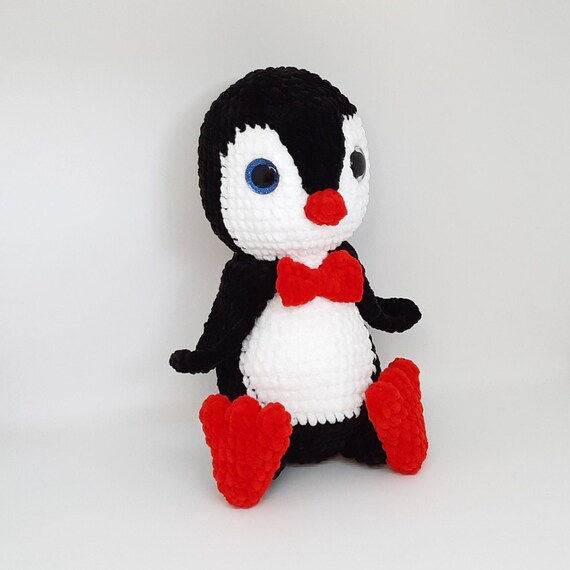 Crochet Penguin Plush Toy Custom Penguin Plush Crochet Penguin - Etsy