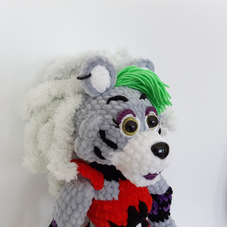 Crochet Roxanne Wolf Plush Toy Five Nights at Freddy's: - Etsy