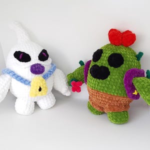 Crochet Spike Plushie: Brawl Stars Inspired Cactus Toy - Etsy