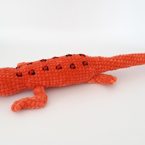 Red Spotted Newt 17 , Newt Stuffed Animal, Red Salamander, Crochet ...