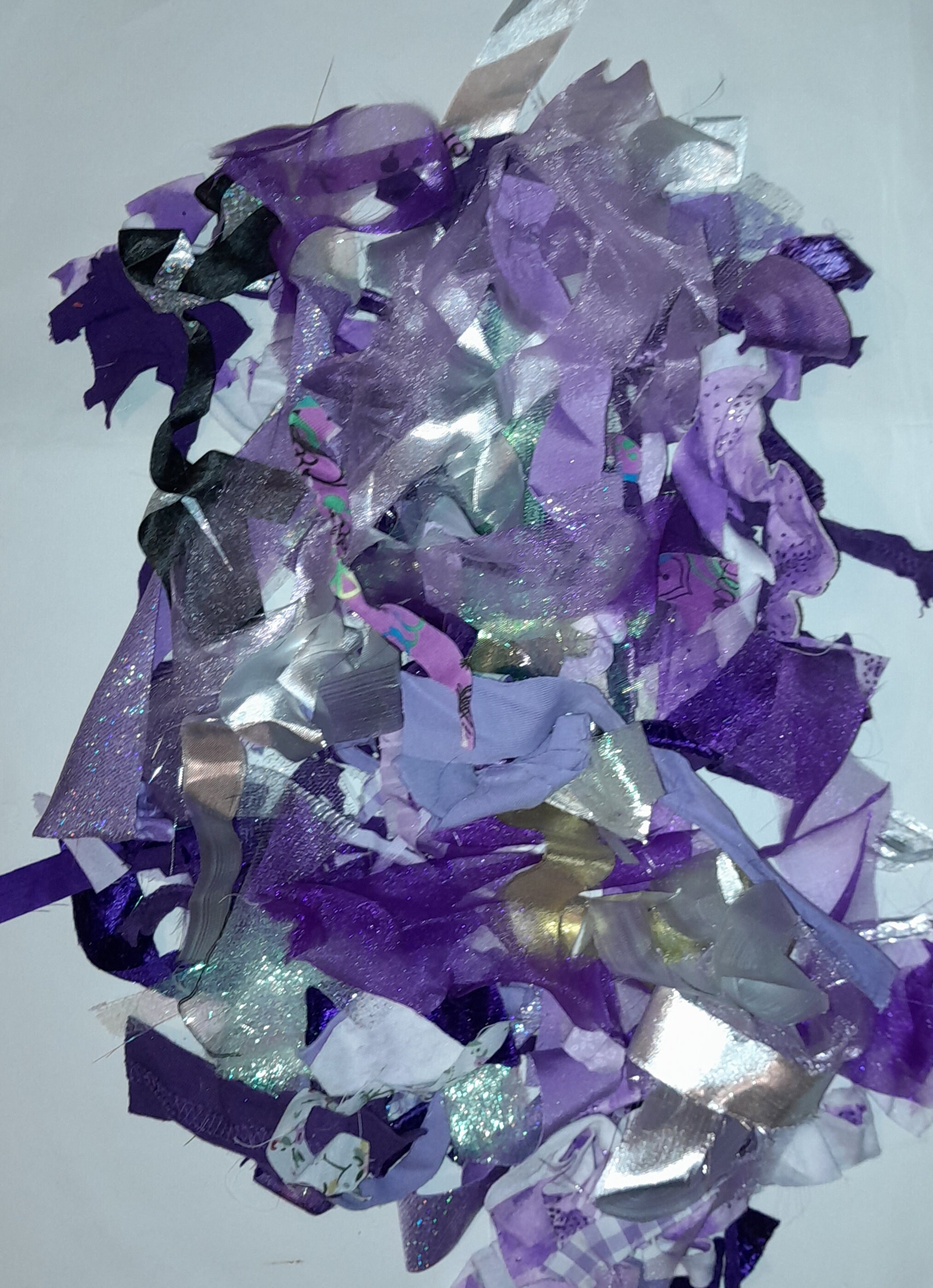 Eco-friendly Crumb Fabric Scraps. 75/150gms, 6 Colourways. Great for ...