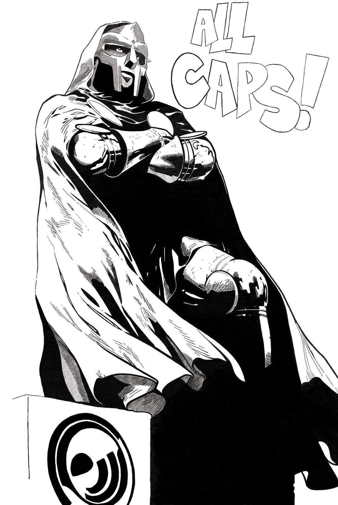 MF DOOM Tribute Poster - Etsy