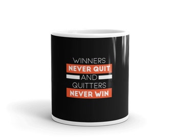 Winners Never Quit | Etsy