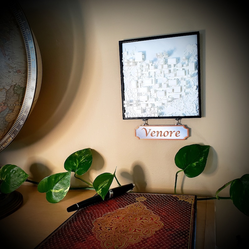 Venore - 3D Map Tibia - Etsy