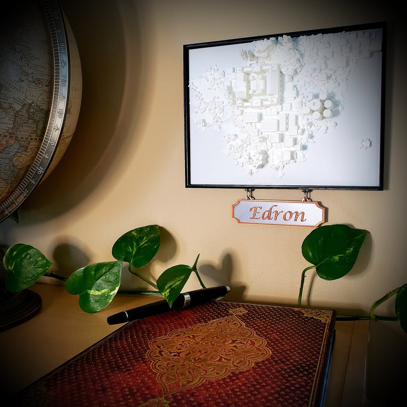 Edron - 3D Map Tibia - Etsy