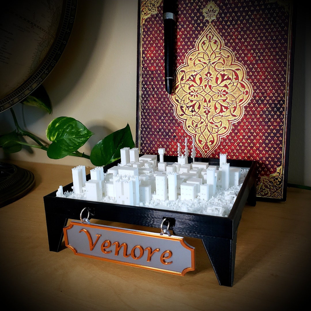Venore - 3D Map Tibia - Etsy UK