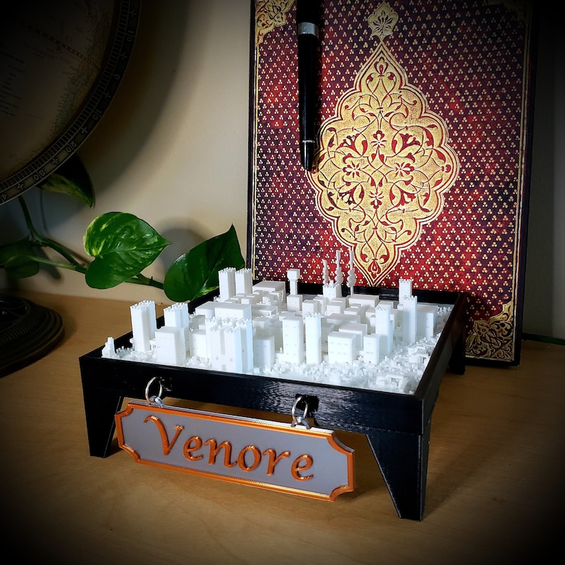 Venore - 3D Map Tibia - Etsy