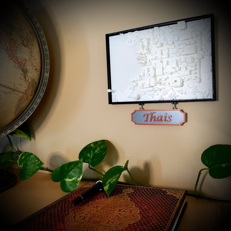 Thais - 3D Map Tibia - Etsy