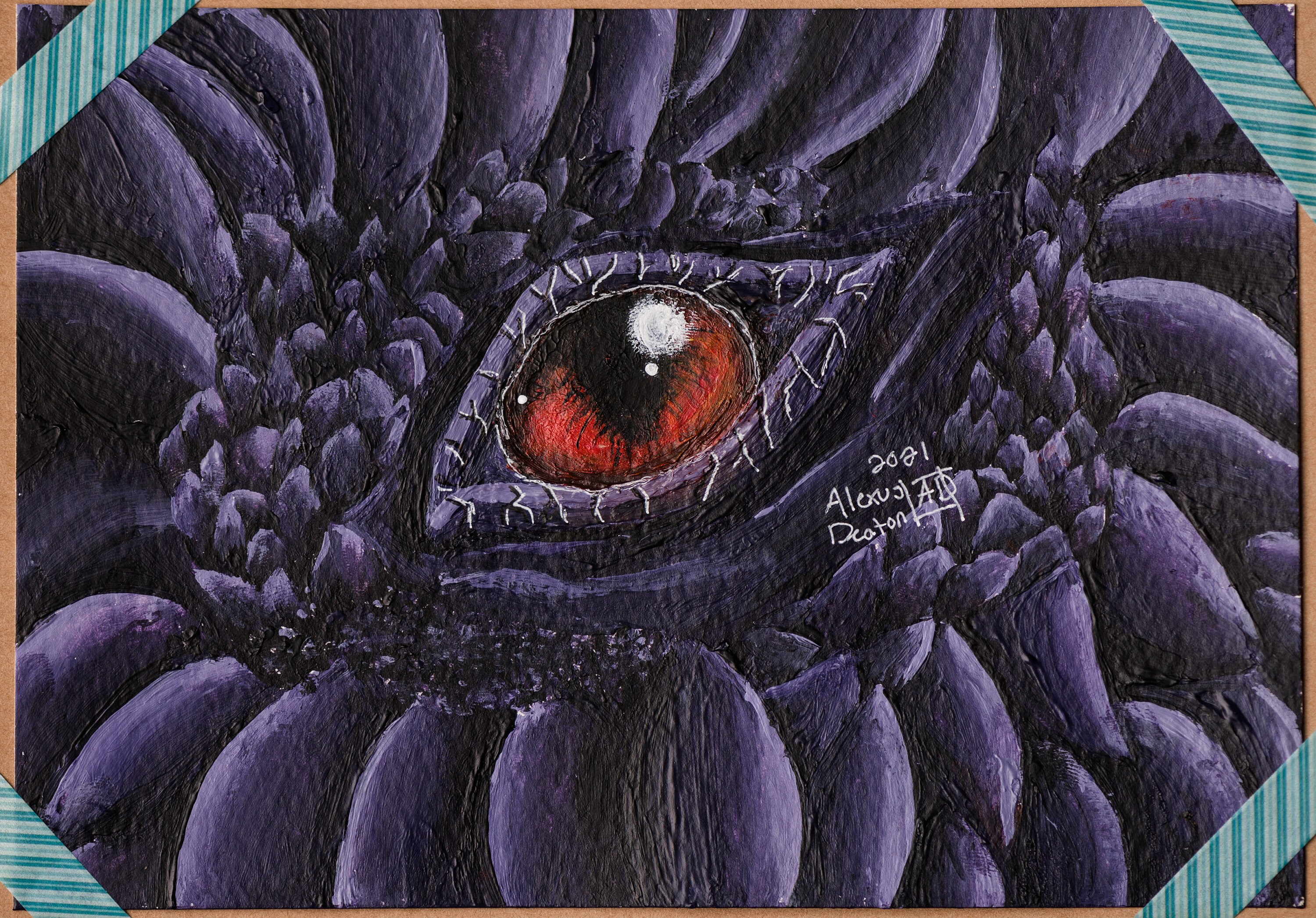 Dragon Eye Painting - Etsy