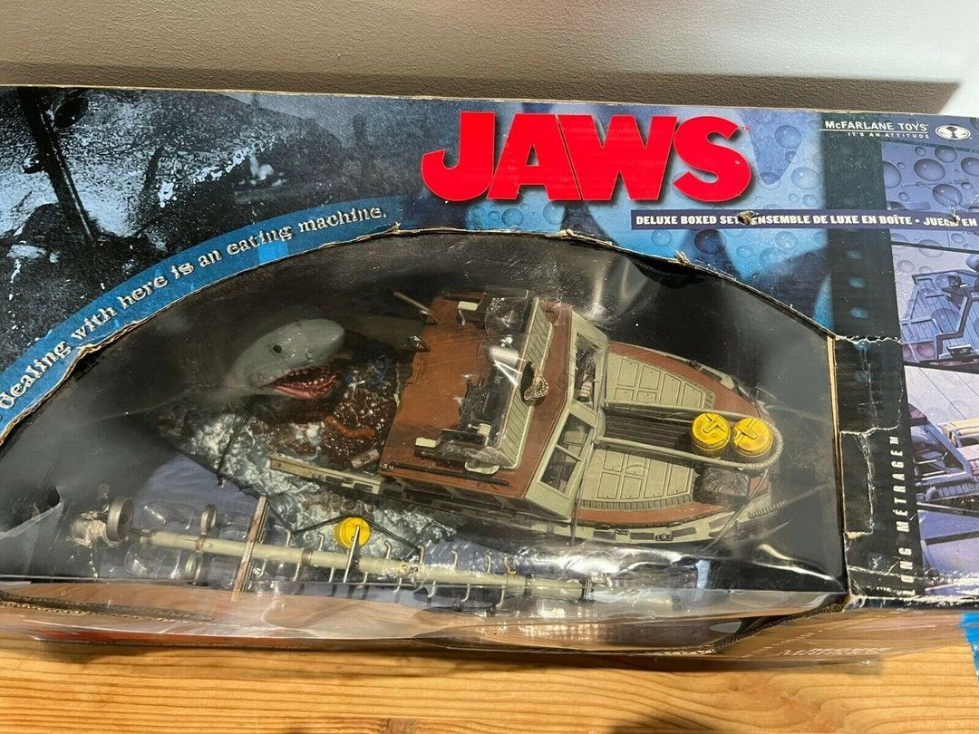 JAWS Deluxe Box Set Series 4 Mcfarlane Toys Movie Maniacs - Etsy