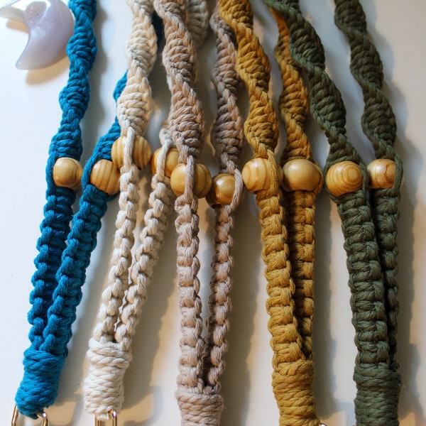 Macrame Lanyard - Etsy