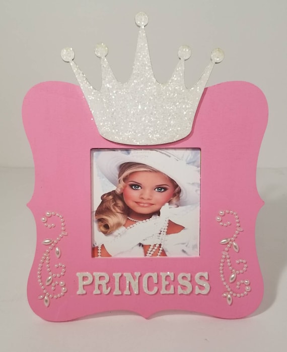 Princess Frame Pageant Frame Custom Wood Photo Frame Wood - Etsy