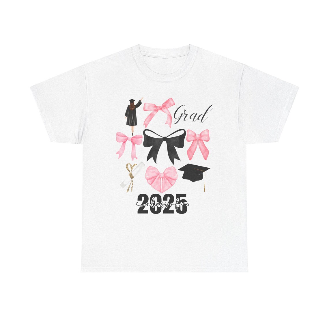 Class of 2025 Unisex Tee - White - Etsy