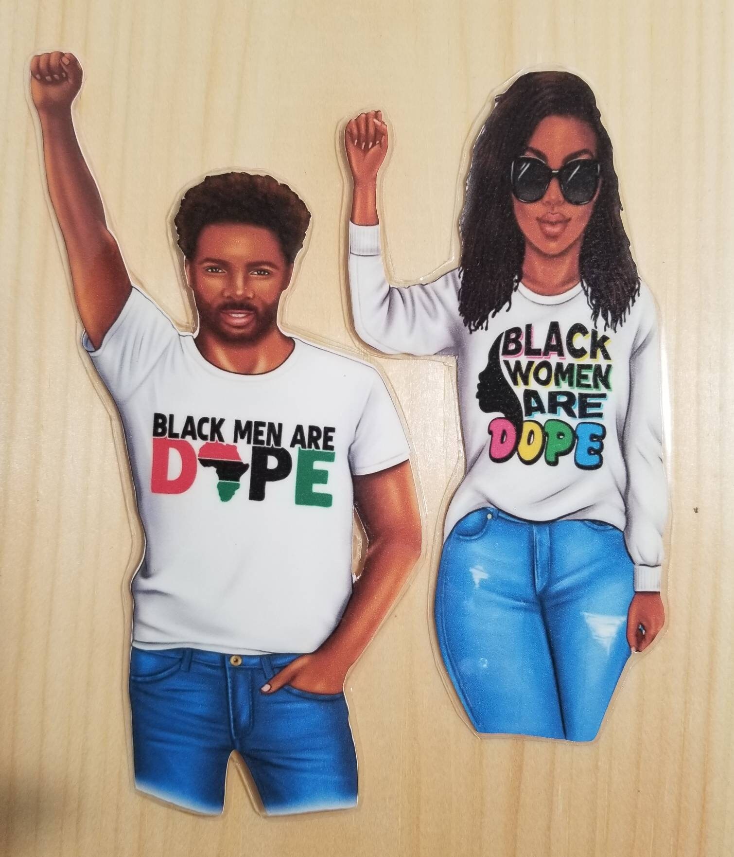 African American Bookmarks, Black Men Are Dope, Black Women Are Dope ...