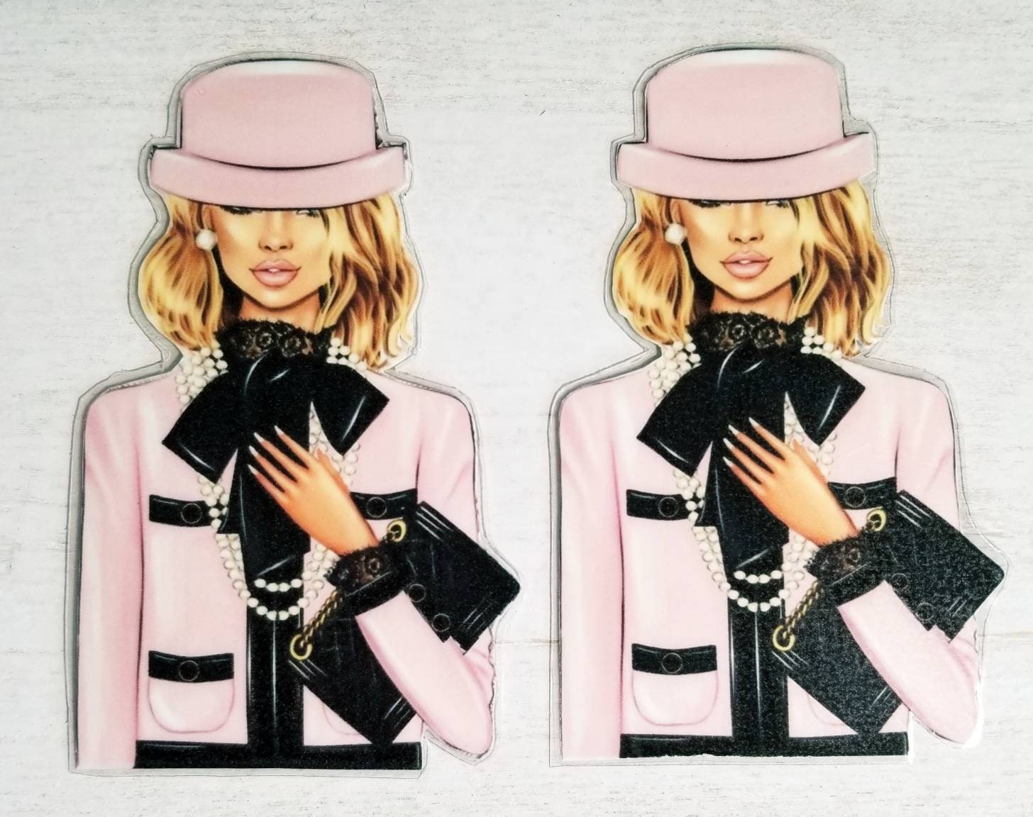 Pink and Classy Bookmark Set of 2 - Etsy