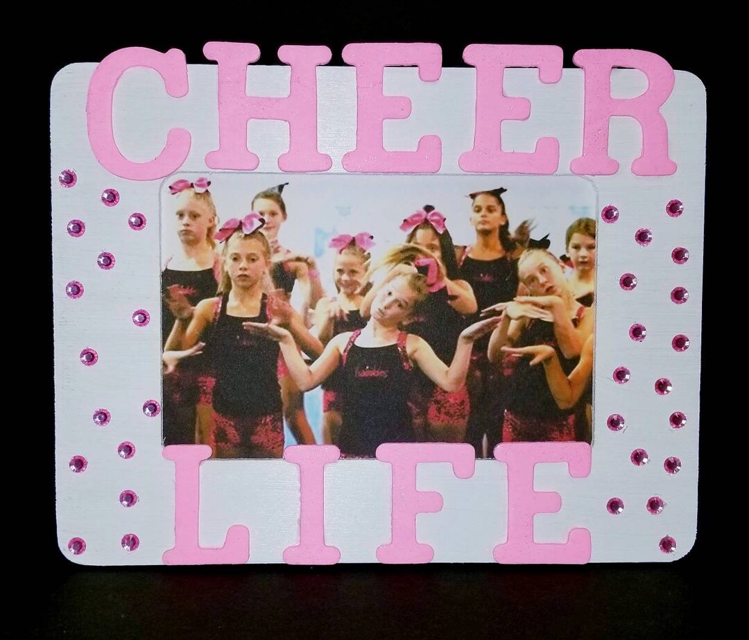Cheerleader Frame, Cheerleader, Cheer Coach, Cheer Bow, Cheer Gifts ...