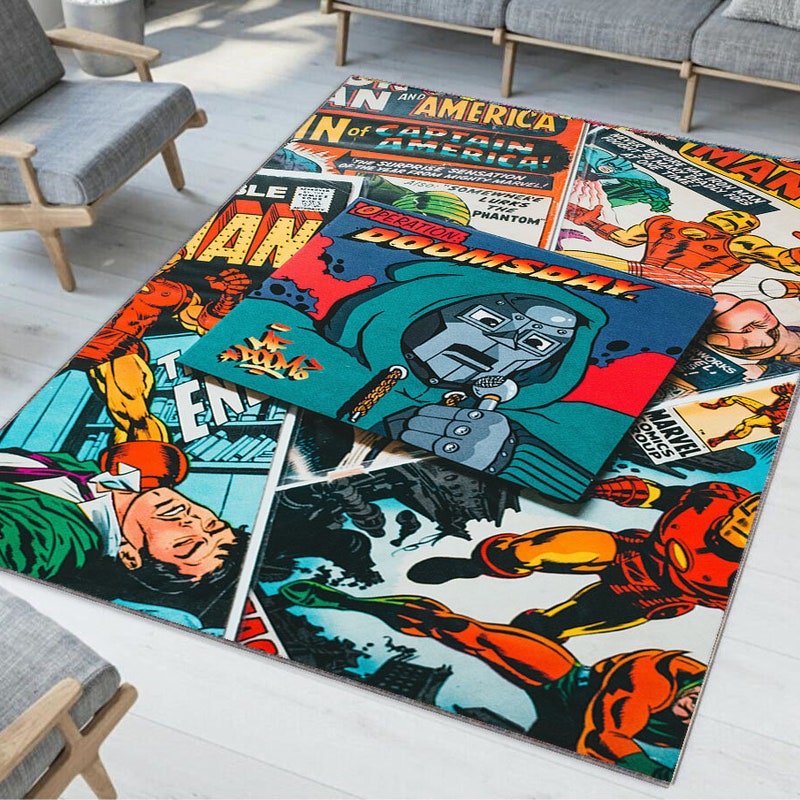 Avengers Area Rug - Etsy
