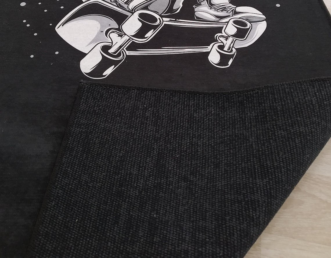 Black Silver and Gold Marble Texture Rug Area Rug Custom - Etsy