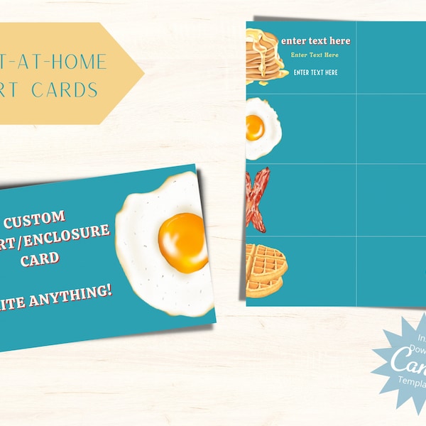 Breakfast Tags - Etsy