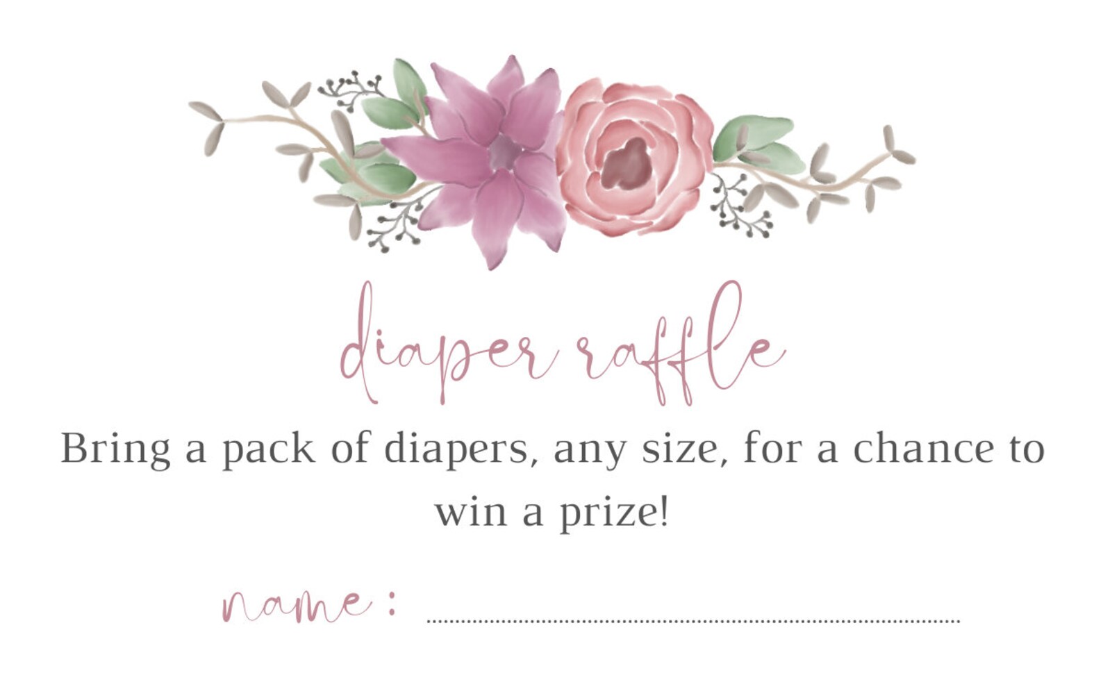 Editable Baby Shower Invitation Bundle Baby in Bloom Baby - Etsy