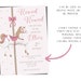 Editable Merry Go Round Invitation, Girl Birthday Invite, Carousel ...