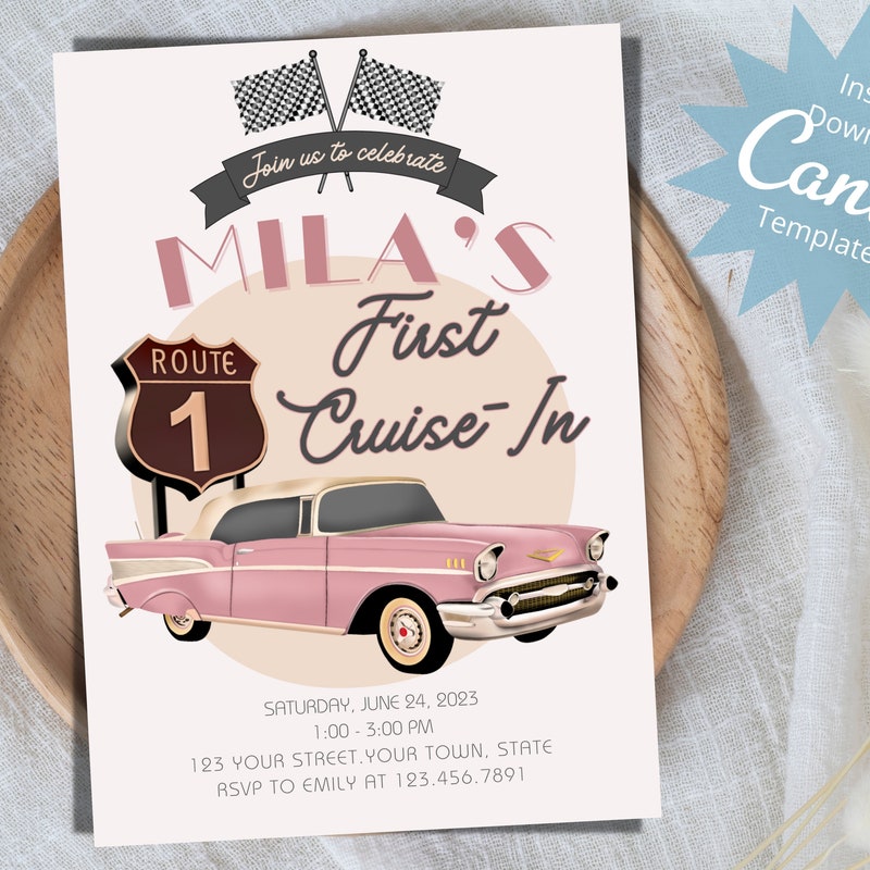 Car Invite - Etsy