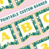 Printable Coastal Father's Day Banner | Beach-themed 'happy Father's ...