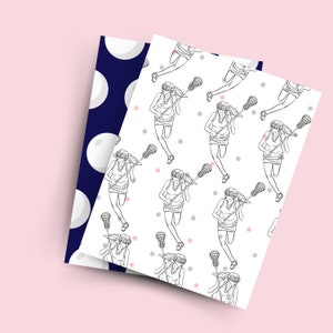 Seamless Lacrosse Digital Paper Bundle | Boys, Girls Lacrosse Team ...