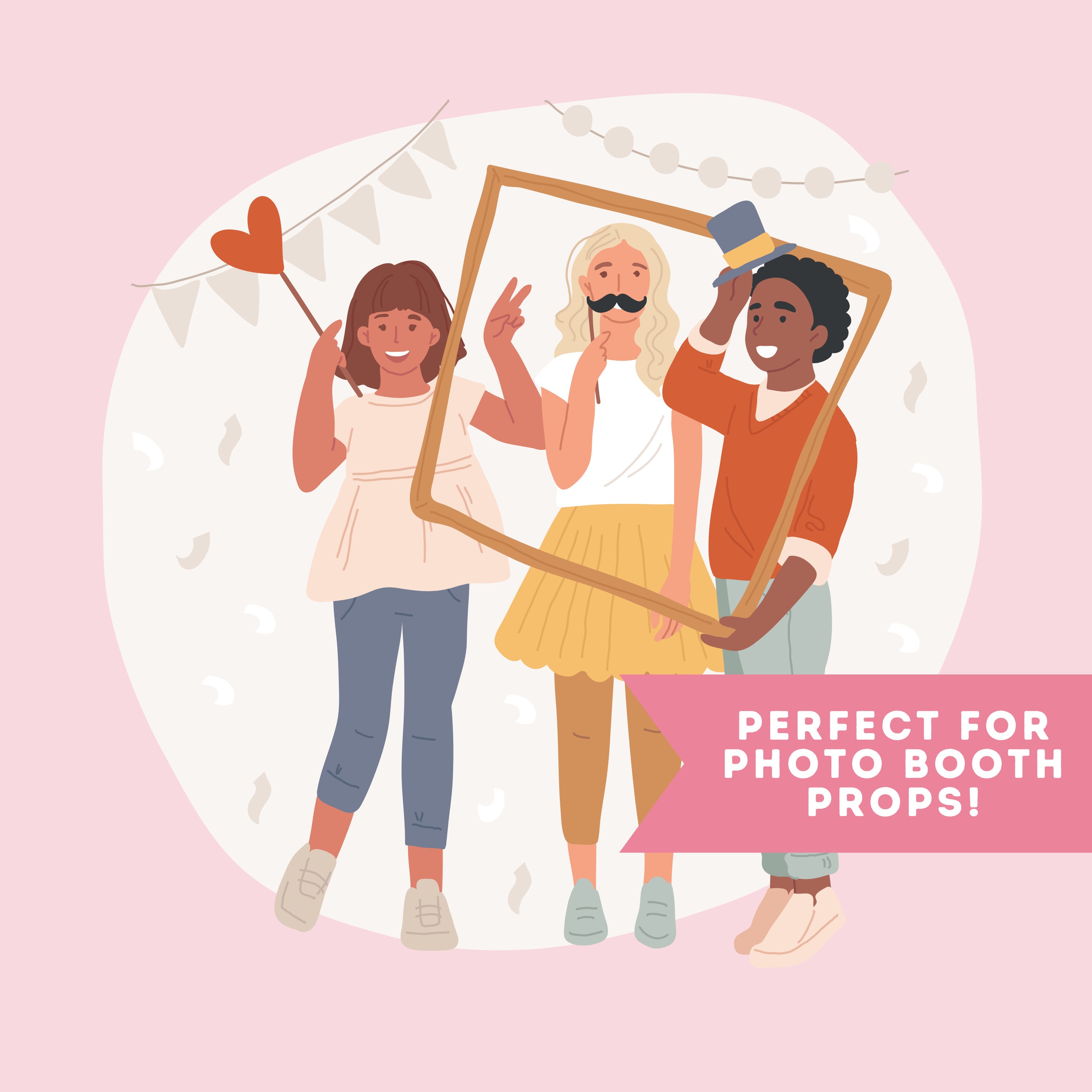 Printable 2024 Total Solar Eclipse Photo Props Signs Photo Booth Sticks ...