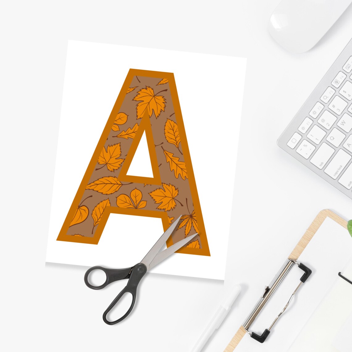Printable Fall Bulletin Board Letters for Classroom | Instant Download ...