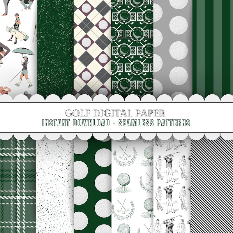 Golf Theme Wallpaper - Etsy