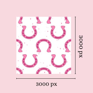 Seamless Disco Cowgirl Digital Paper Bundle | Instant Download and ...