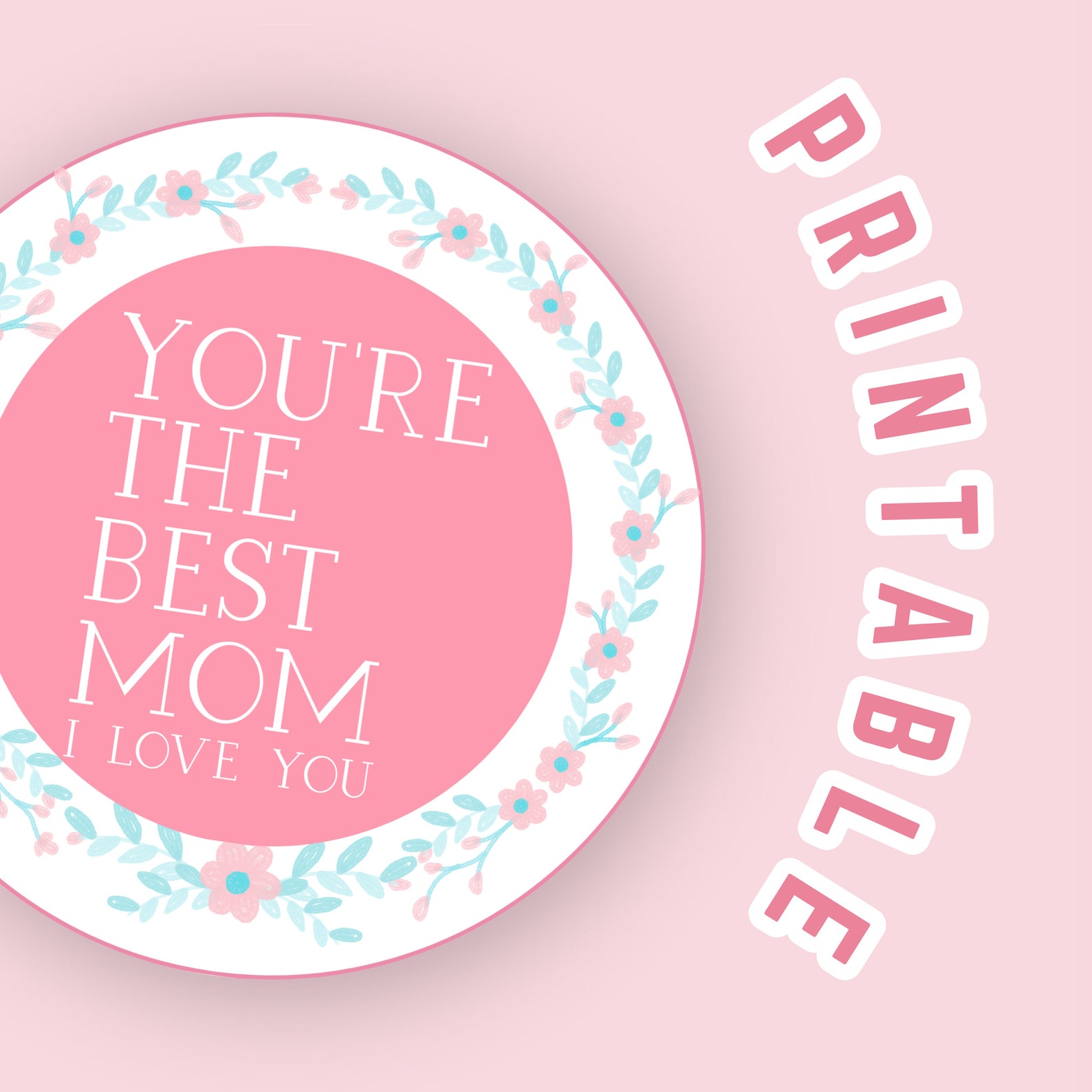 Printable Mother's Day Photo Prop Signs | Mother's Day Brunch Party ...