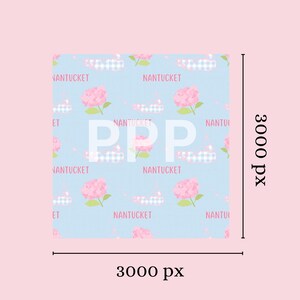 Seamless Nantucket Island Pattern | Instant Download, Digital Paper for ...