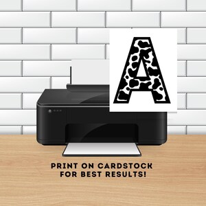 Printable Animal Print Bulletin Board Letters for Classroom, PNG ...