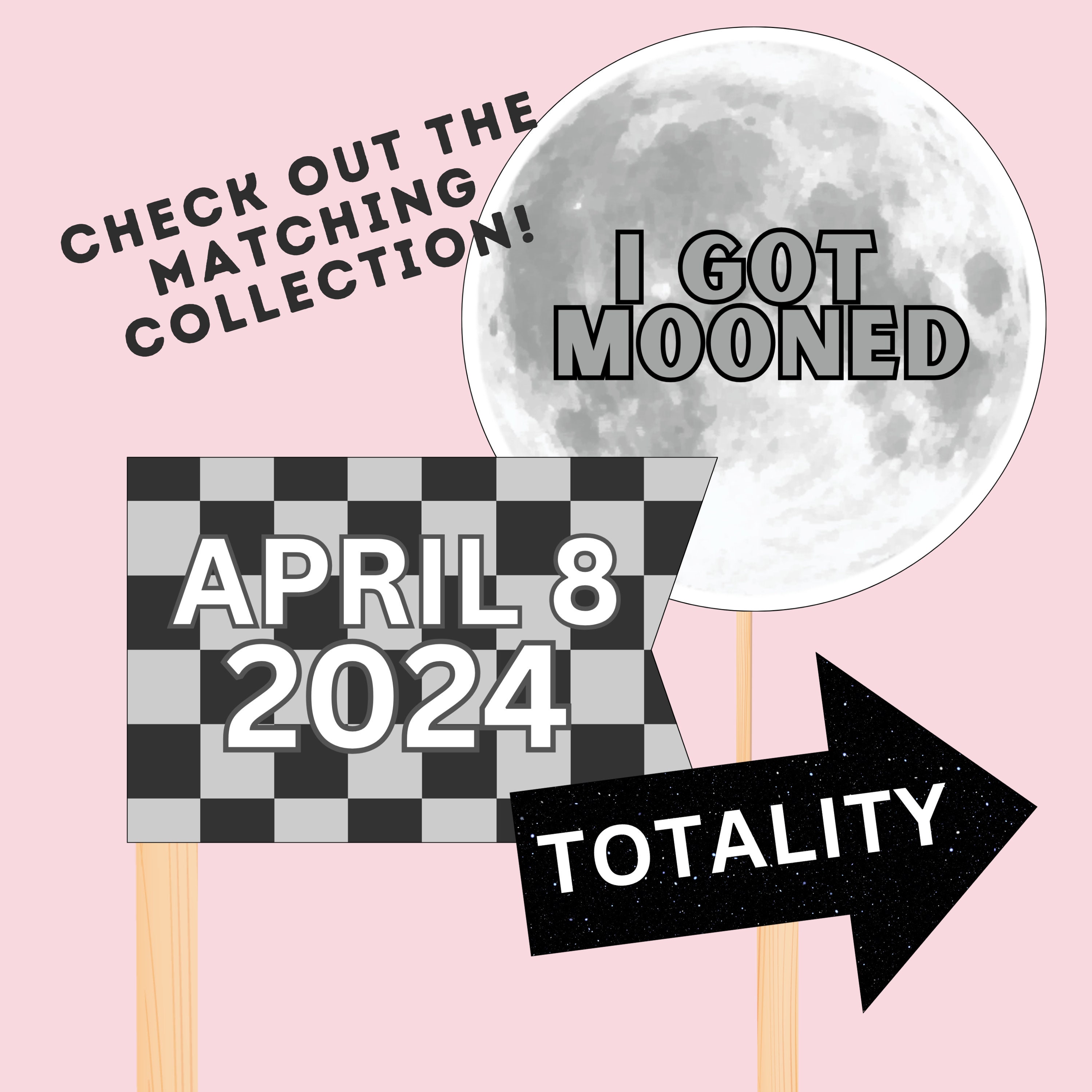 Printable Moon Banner Instant Download and Printable Banner for Total ...