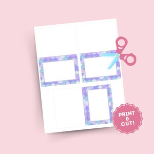 Printable Mermaid Theme Food Labels, Name and Table Cards | Instant ...