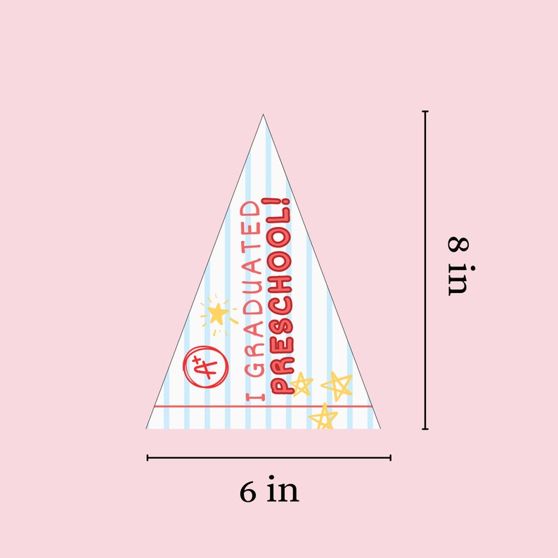 Printable Preschool Graduate Pennants for Kids | Instant Download Gifts ...
