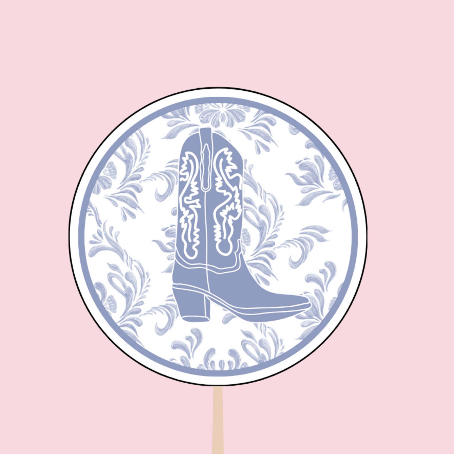 Coastal Cowgirl Birthday Cupcake Toppers Coastal Grandmother Birthday ...